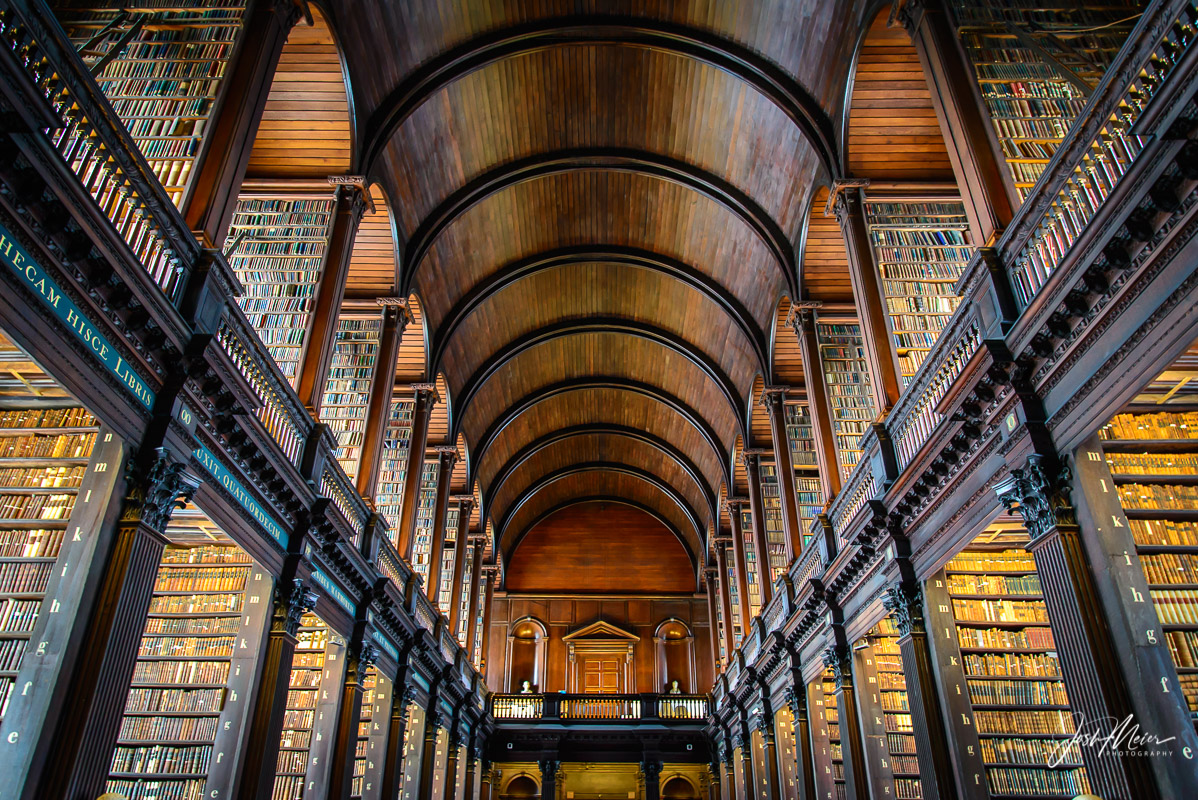 Trinity College Library Dublin Ireland Josh Meier Photography Trinity College Library Dublin Ireland Josh Meier Photography