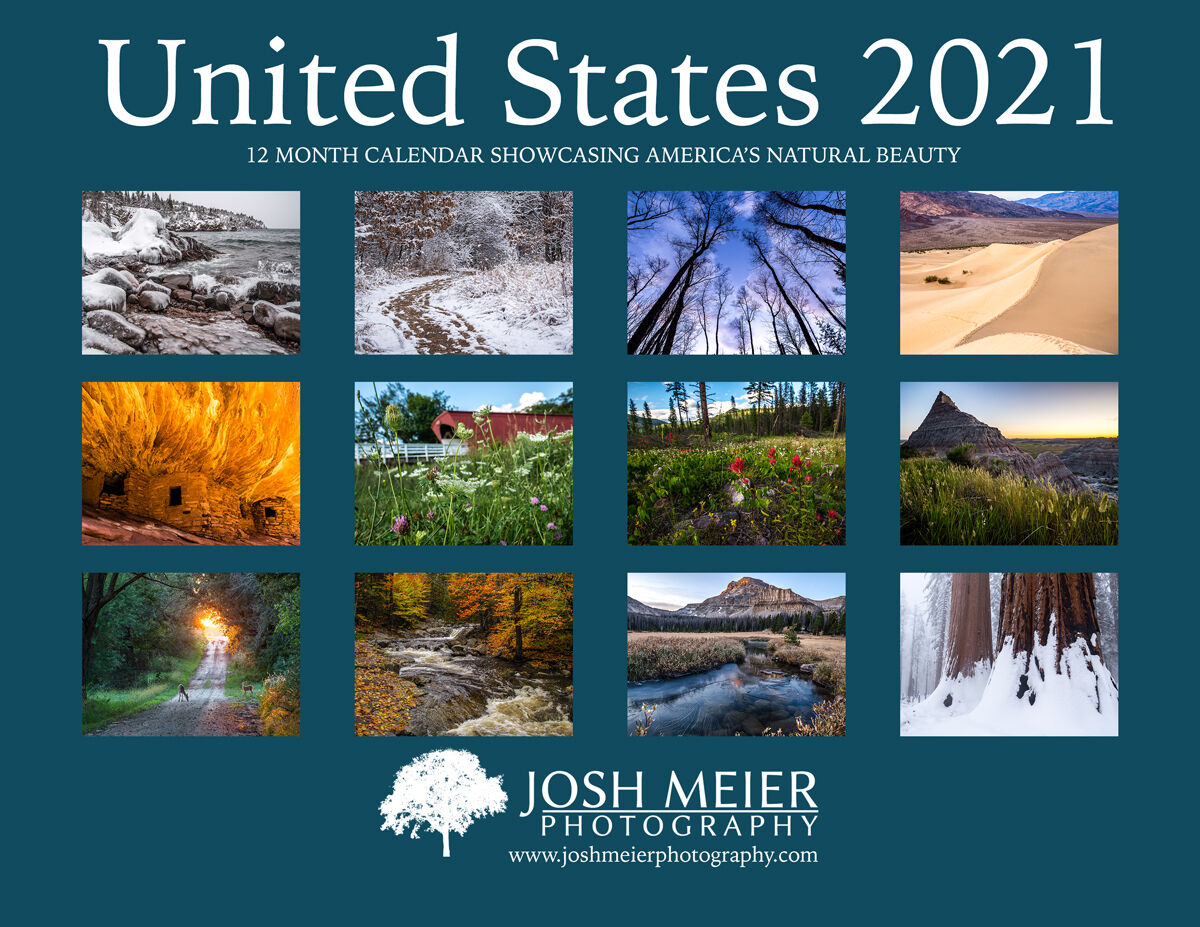 2021 US Calendars | Josh Meier Photography